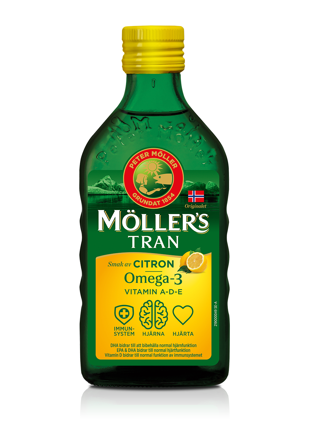 Möllers Tran Citron flytande omega-3 från Lofoten – Möllers