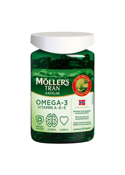 Möllers Tran Kapslar omega-3-kapslar – Möllers