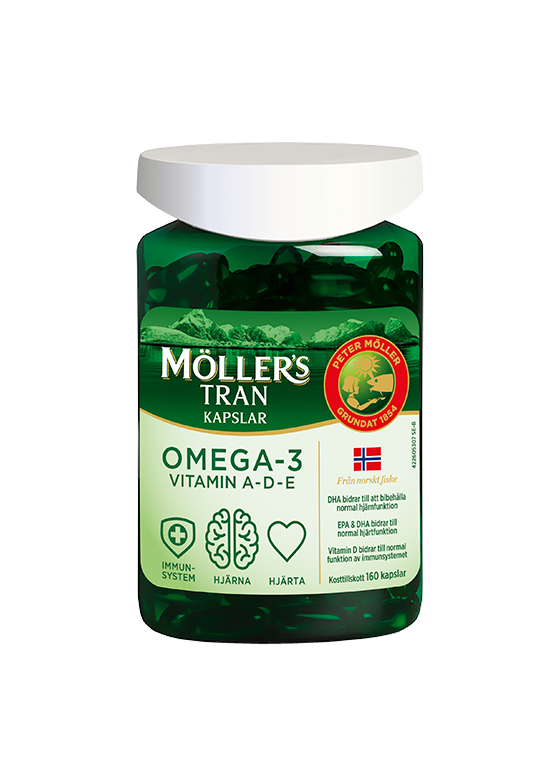 Möllers Tran Kapslar omega-3-kapslar – Möllers